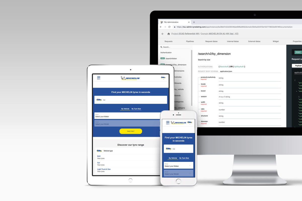 Tyre Selector - Michelin Mobility Intelligence